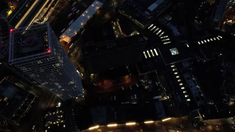 Futuristic Unex Tower and Stratosphere T... | Stock Video | Pond5