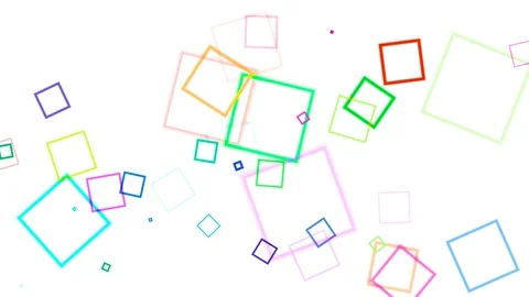 Fuzzy Contour Squares Popping Up Seamles... | Stock Video | Pond5
