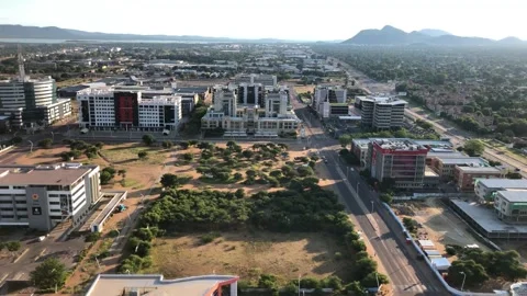 Gaborone Capital City of Botswana HD 4K | Stock Video | Pond5
