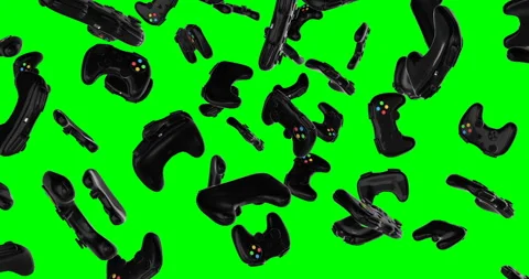 Game Controller Animation Stock Video Footage | Royalty Free Game ...
