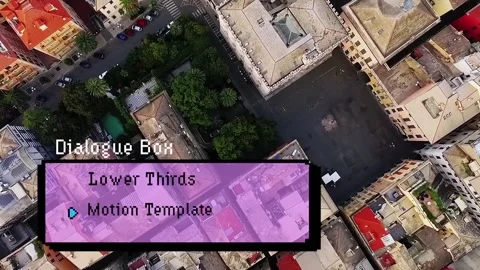 Game Dialogue Box ~ After Effects Template #144528960