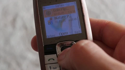 game on outmoded, old school model of m... | Stock Video | Pond5