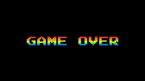 Game Over Screen Stock Videos – Royalty-Free HD & 4K Videos