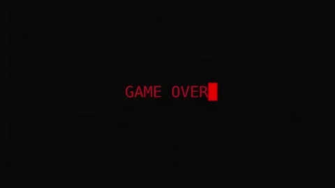 Game Over Wallpaper Stock Videos – Royalty-Free HD & 4K Videos