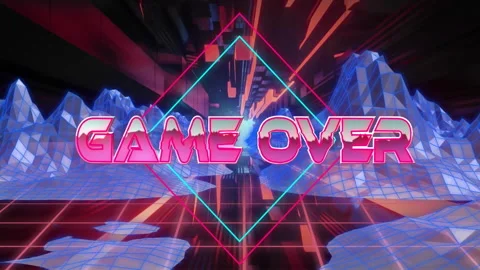 Game Over Neon Stock Videos – Royalty-Free HD & 4K Videos | Page 3