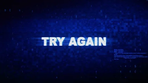 Game Paused Text Digital Noise Twitch Gl... | Stock Video | Pond5