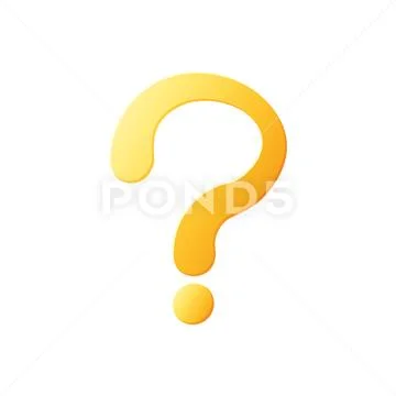 Game UI asset. Gaming user interface question mark icon. vector ...