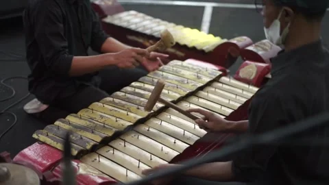 Gamelan is one of the traditional musica... | Stock Video | Pond5