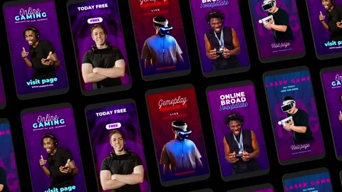 After Effects: Gamer Streamer Instagram Reels #260635780