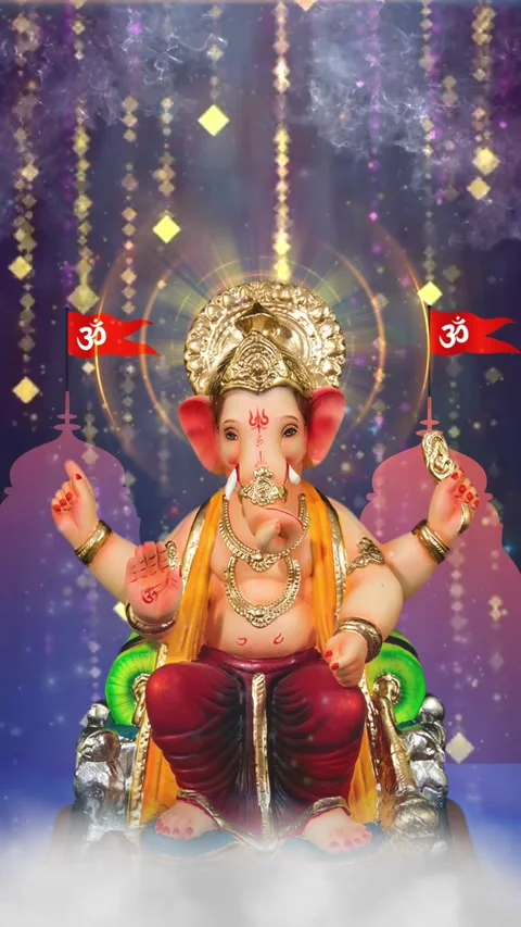 Ganesh Festival Animation, Lord Ganesha-... | Stock Video | Pond5