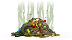 Cartoon Garbage Dump