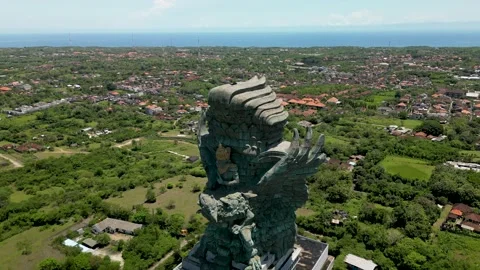 Garuda Vishnu Kenchana is a giant statue... | Stock Video | Pond5