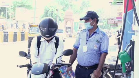 Gas Staion Worker Stock Videos – Royalty-Free HD & 4K Videos