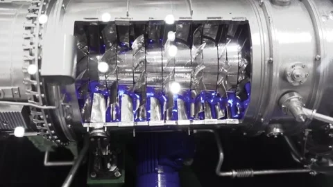 Gas Turbine Engine Stock Footage ~ Royalty Free Stock Videos | Pond5