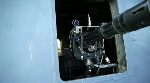 Gatling Gun Gun Stock Video Footage | Royalty Free Gatling Gun Gun ...