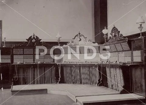 Gävle. Older single line tables remodeled to double line tables at the ...