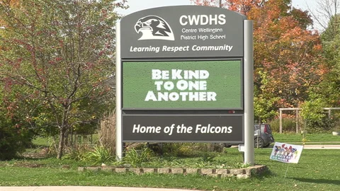 Gay and trans pride flags after students... | Stock Video | Pond5
