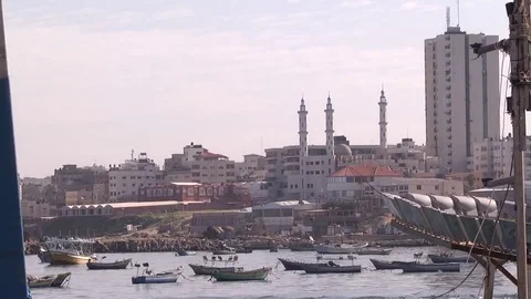 Gaza port | Stock Video | Pond5