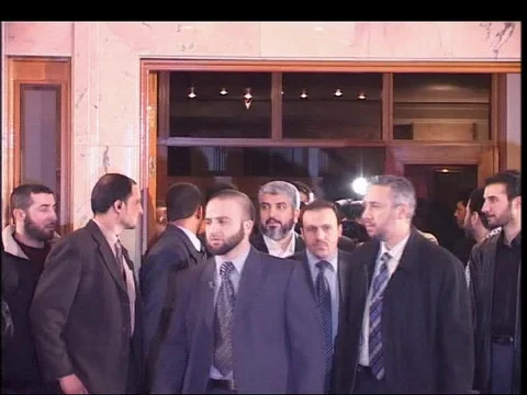 GAZA/SYRIA: Hamas leader in Damascus say... | Stock Video | Pond5