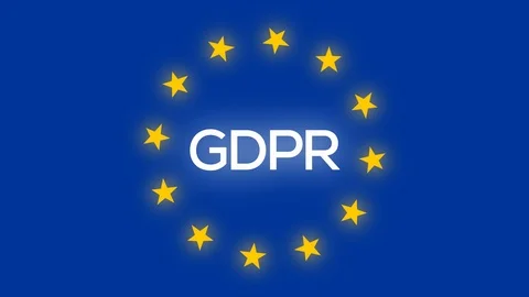 Gdpr background animation | Stock Video | Pond5