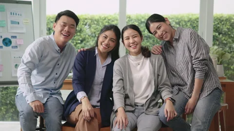 Gen Z workforce in go green ESG workplac... | Stock Video | Pond5