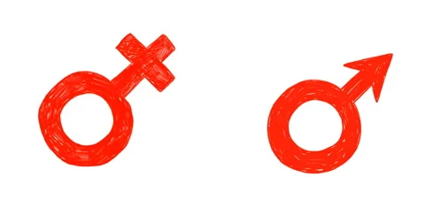 Gender-based character animation frame b... | Stock Video | Pond5