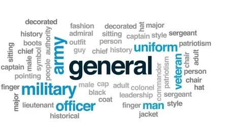 General animated word cloud, text design... | Stock Video | Pond5