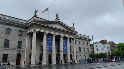 The General Post Office (GPO) building ... | Stock Video | Pond5