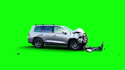 Car Crash Green Screen Stock Videos – Royalty-Free HD & 4K Videos