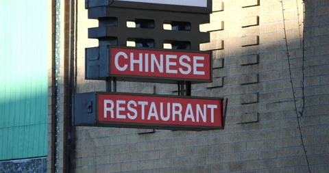 Chinese Restaurant Signs Stock Videos – Royalty-Free HD & 4K Videos