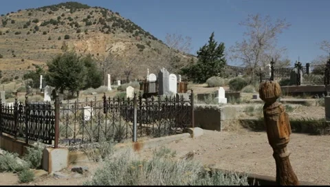 Old West Grave Stock Footage ~ Royalty Free Stock Videos | Pond5
