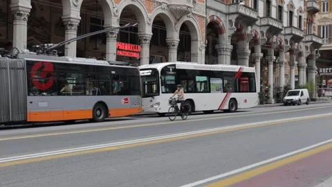 Two Sides Bus Stock Videos – Royalty-Free HD & 4K Videos