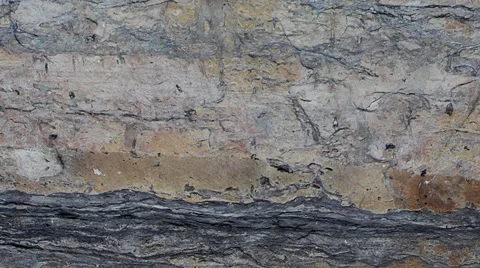 Geology - Sedimentary Rock Structures | Stock Video | Pond5