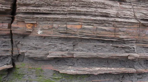 Geology - Sedimentary structures | Stock Video | Pond5