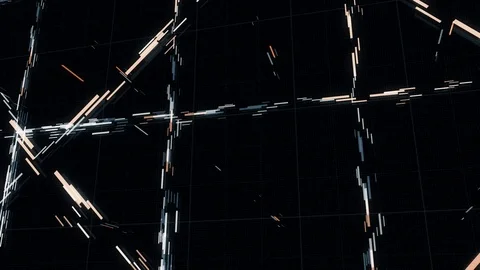 Geometric background with many line segm... | Stock Video | Pond5