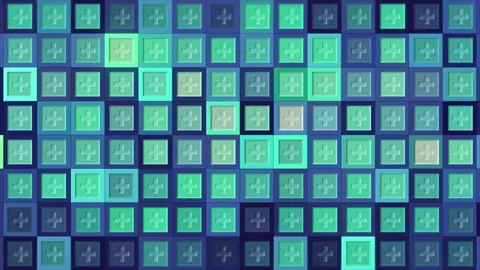Geometric flashing squares animated back... | Stock Video | Pond5