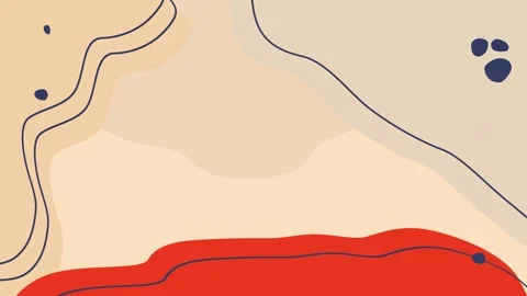 Geometric Simple Animated Background | Stock Video | Pond5