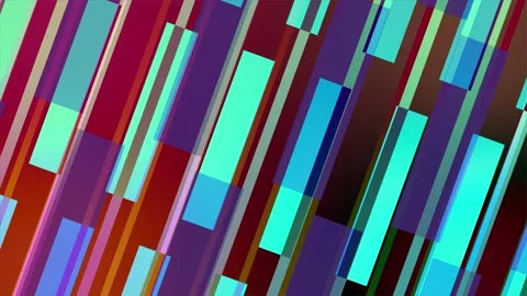 Geometric transition, moving shapes anim... | Stock Video | Pond5