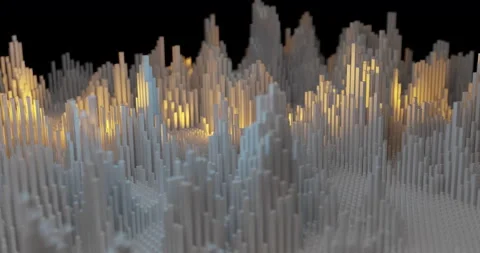 GEOMETRY CUBE ANIMATION ON SPHERE (3D RE... | Stock Video | Pond5