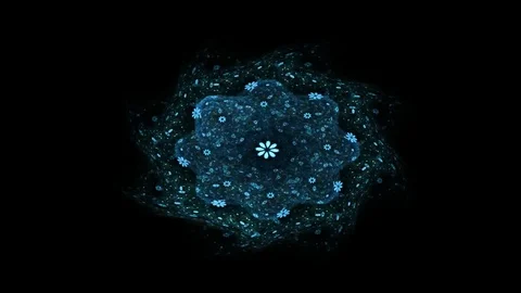 Geometry sacred futuristic quantum digit... | Stock Video | Pond5