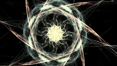 Geometry sacred futuristic quantum digit... | Stock Video | Pond5