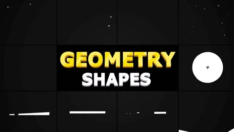 After Effects: Geometry Shapes Pack | After Effects #188702251