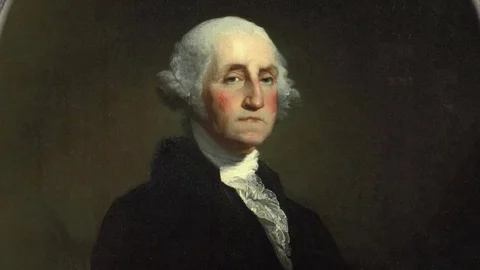 George Washington Animated Painting HD | Stock Video | Pond5