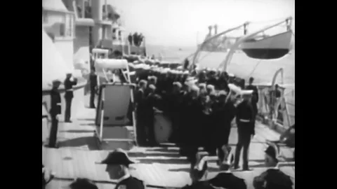 German Admiral Karl Doenitz in a 1966 do... | Stock Video | Pond5