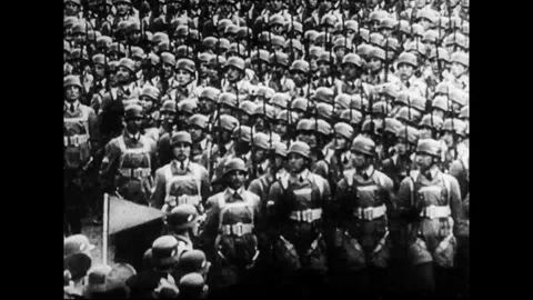 Army Parade Stock Footage ~ Royalty Free Stock Videos | Pond5