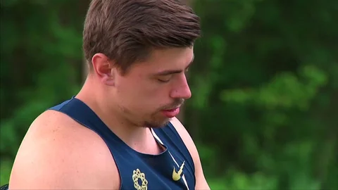German shot putters prepare for Rio Olym... | Stock Video | Pond5