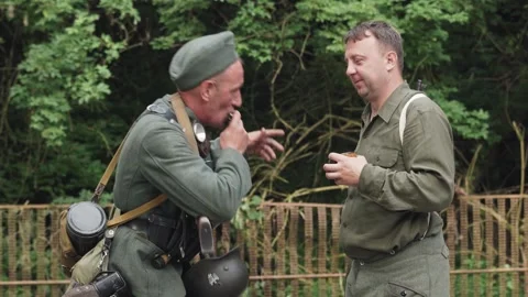 German wehrmacht nazi soldiers World War... | Stock Video | Pond5