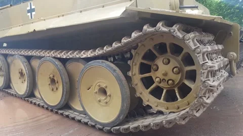 German Tiger Tank Stock Video Footage | Royalty Free German Tiger Tank ...