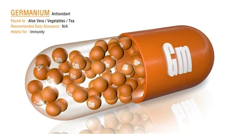 Germanium - Animated Antioxidant Capsule... | Stock Video | Pond5