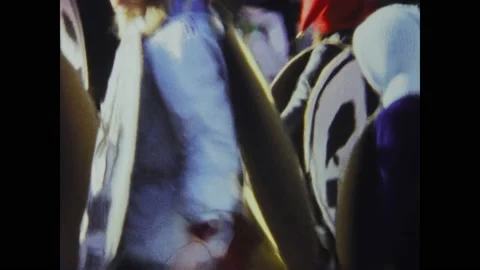 Germany 1975, Carnival Parade in Germany... | Stock Video | Pond5